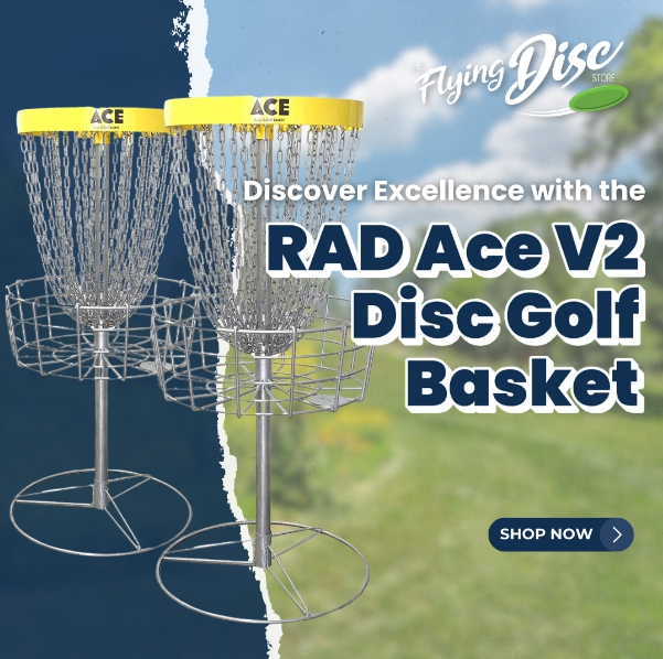 RAD Ace V2 Disc Golf Basket Discover The Excellence - Flying Disc Store