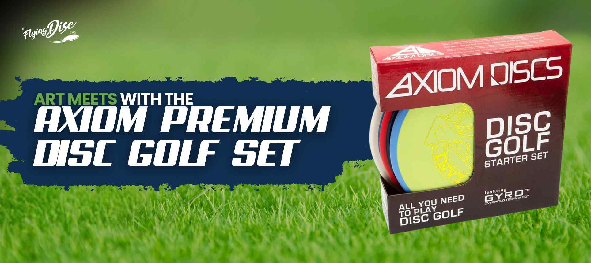 Art Meets Action With the Axiom Premium Disc Golf Set