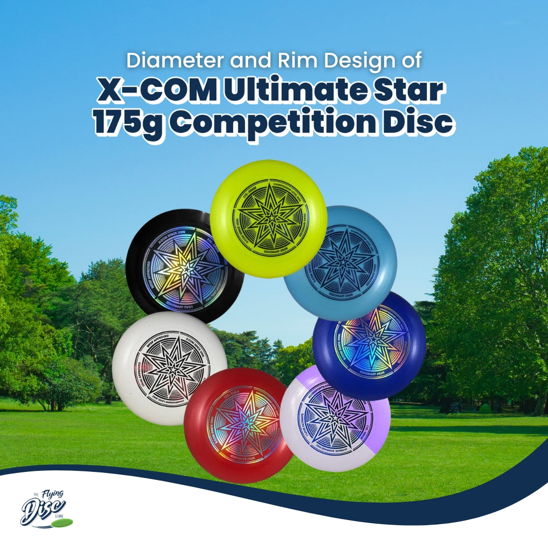XCOM Ultimate Star Competition 175g Disc Diameter and Rim