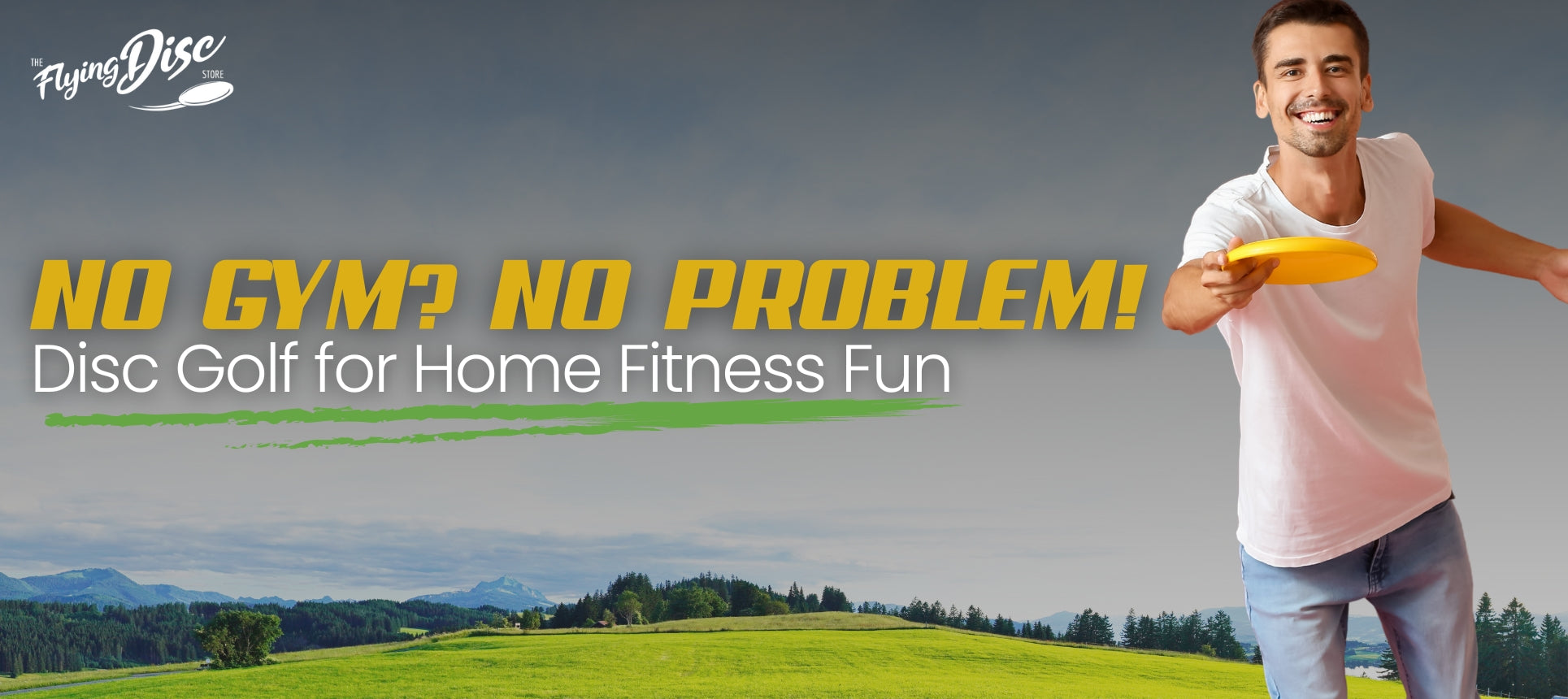 No Gym - No Problem Disc Golf for Home Fitness Fun