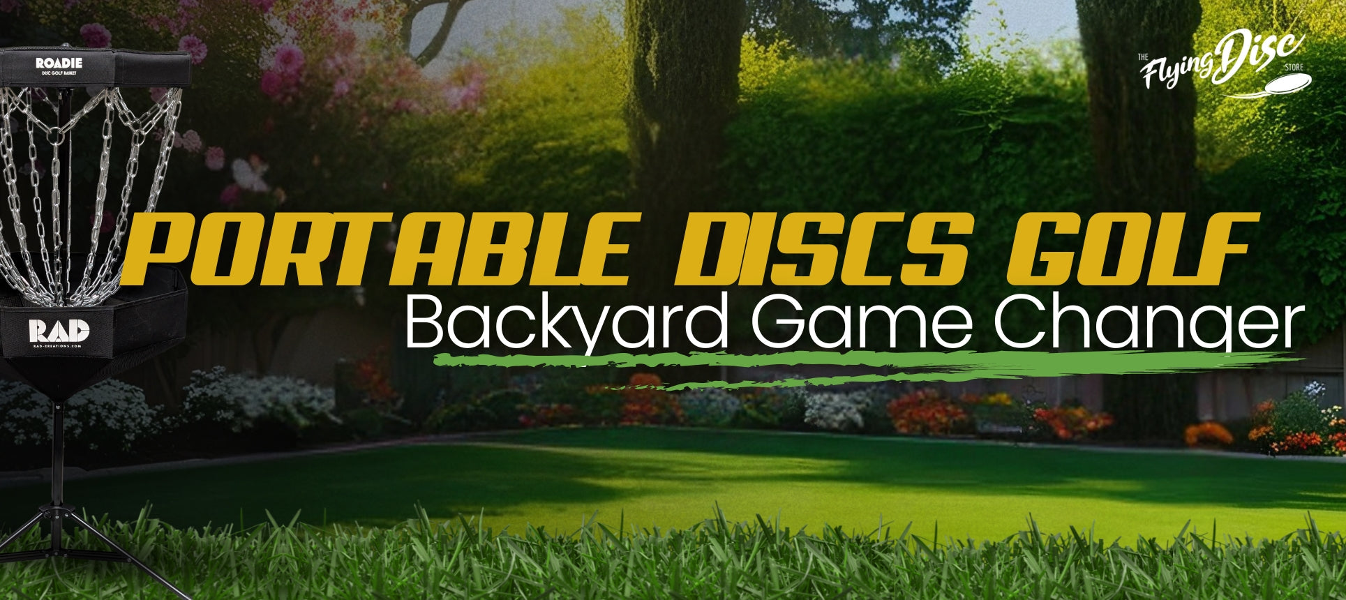 Portable Disc Golf: Backyard Game Change - Flying Disc Store