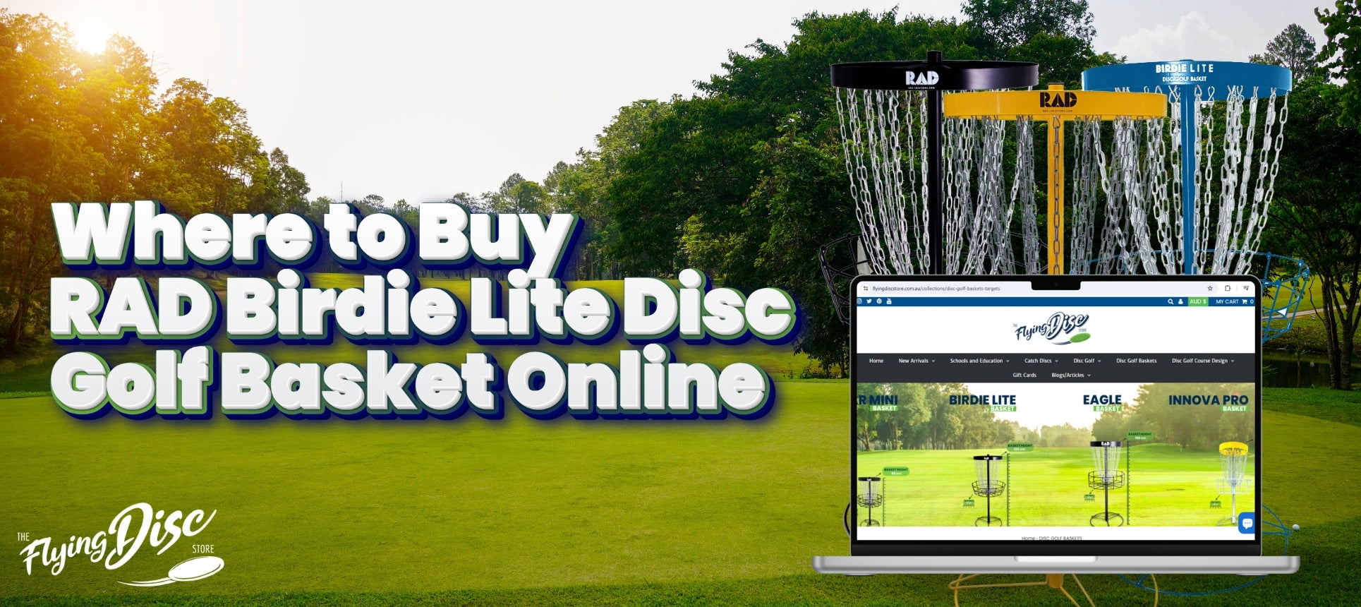 Where to Buy RAD Birdie Lite Disc Golf Basket Online - Flying Disc Store