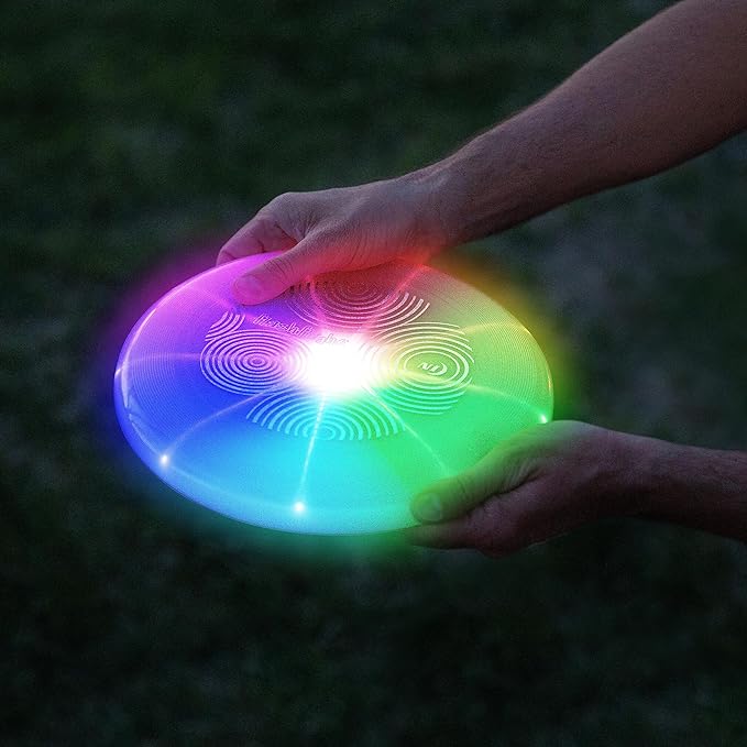Nite Ize Flashflight LED Light-Up Frisbee Disc - Disc-O (multi-colour ...