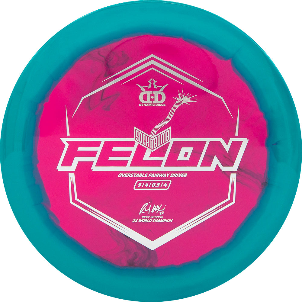 Orbit Felon Ricky Wysocki - Sockibomb Stamp - Pink-Green Rim / 173-175g ...