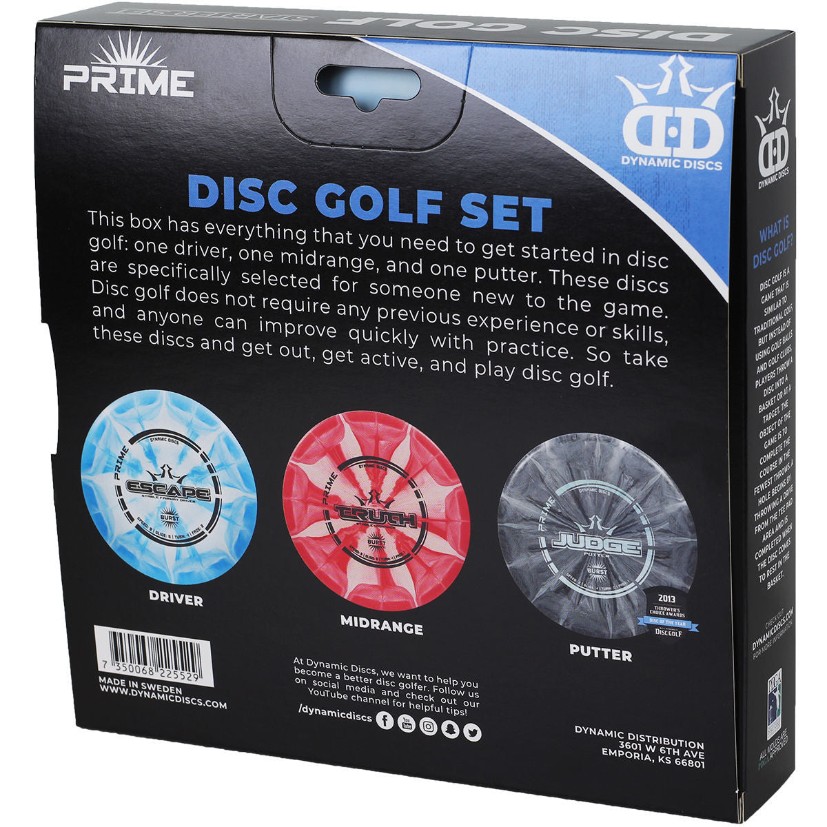 Dynamic Discs Disc Golf Starter Set - Flying Disc Store