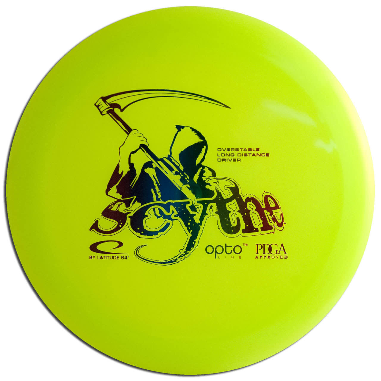 Latitude 64 Scythe - Opto Line Plastic - Flying Disc Store