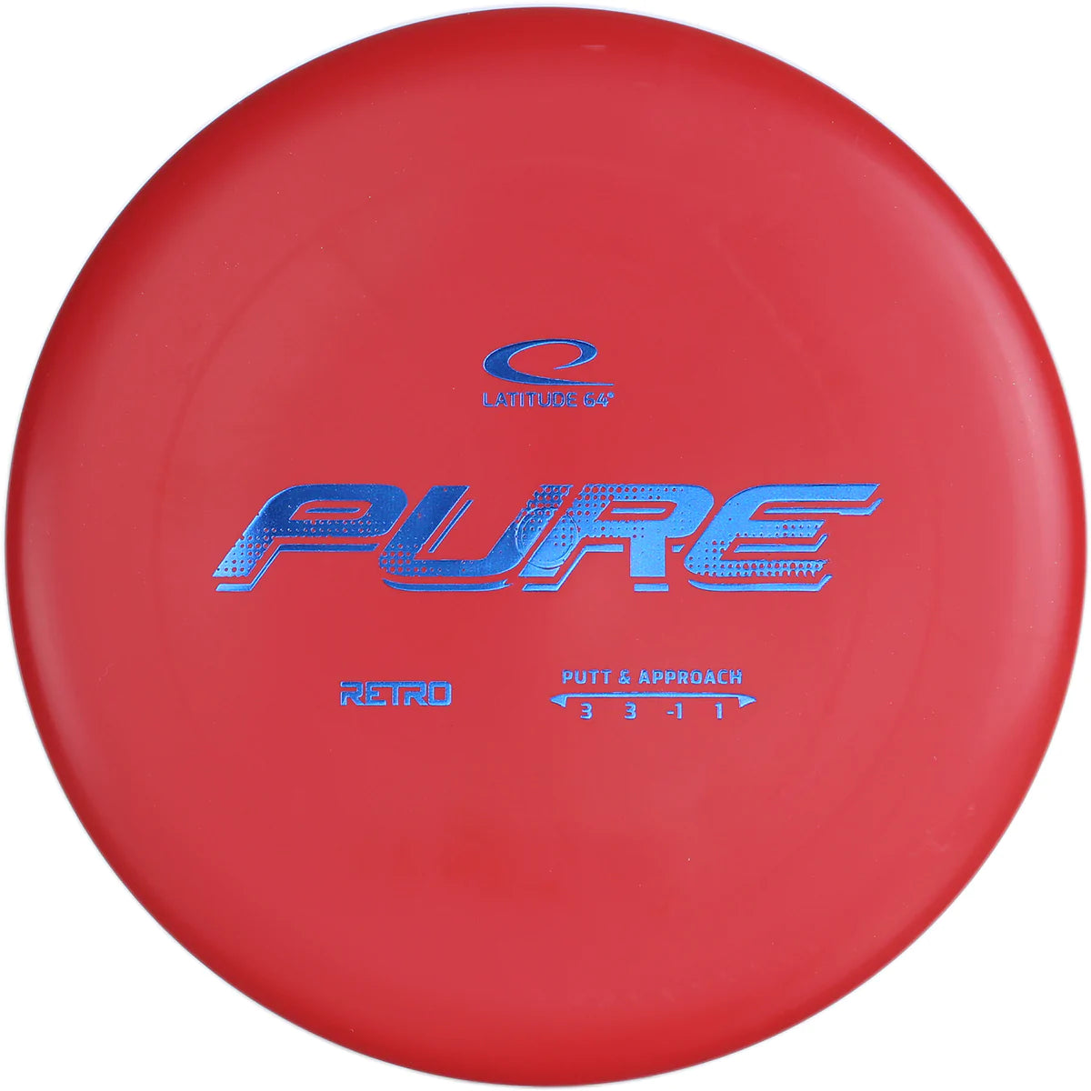 Latitude 64 Retro Pure - Red / 173g - Flying Disc Store